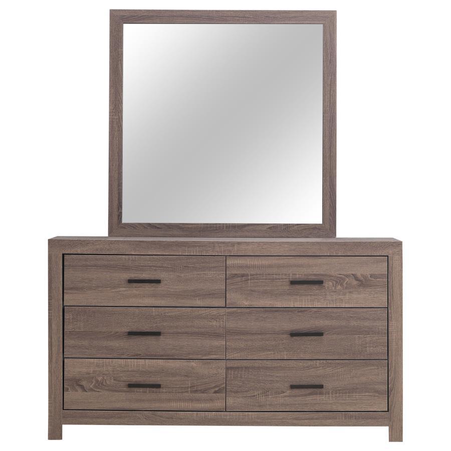 Brantford - 6-Drawer Dresser With Mirror – AMERICAN FURNITURE GALLERIES
