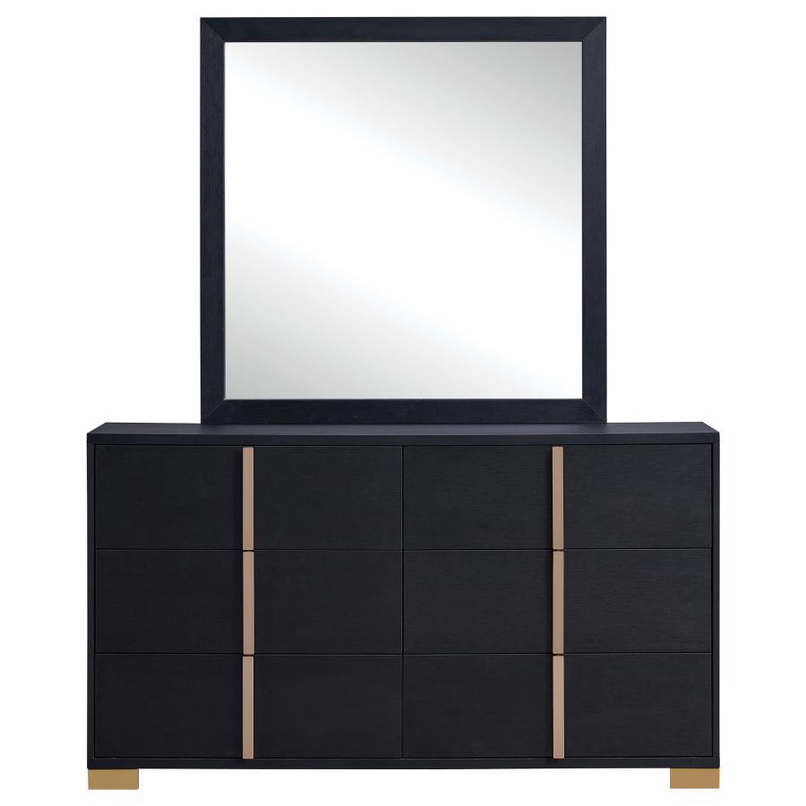 Marceline - 6-Drawer Dresser With Mirror – AMERICAN FURNITURE GALLERIES