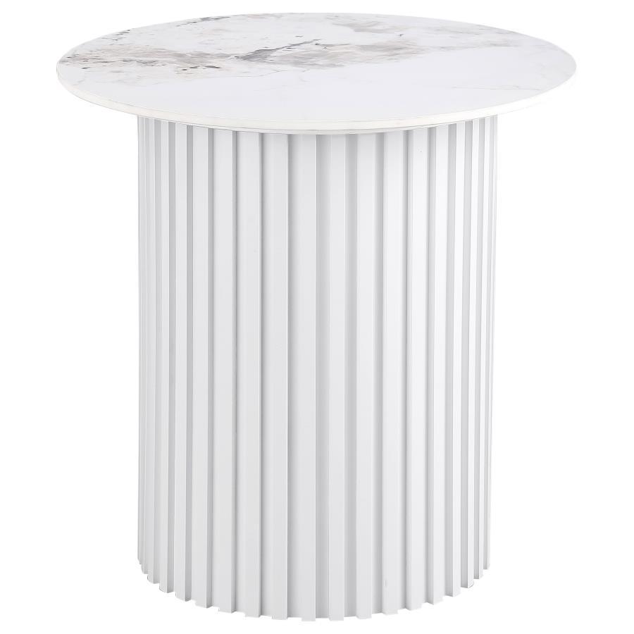 Rowena - Faux Marble Coffee Table Set – AMERICAN FURNITURE GALLERIES
