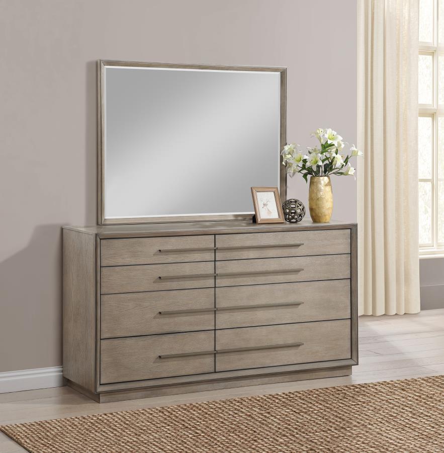 Durango - 8-Drawer Dresser With Mirror – AMERICAN FURNITURE GALLERIES
