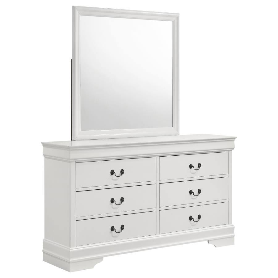 Louis Philippe - Six-Drawer Dresser – AMERICAN FURNITURE GALLERIES