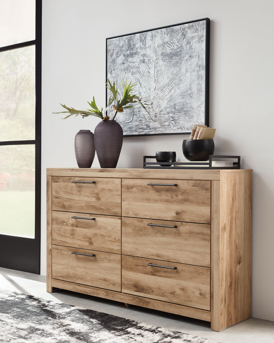 Hyanna - Tan Brown - Six Drawer Dresser – AMERICAN FURNITURE GALLERIES